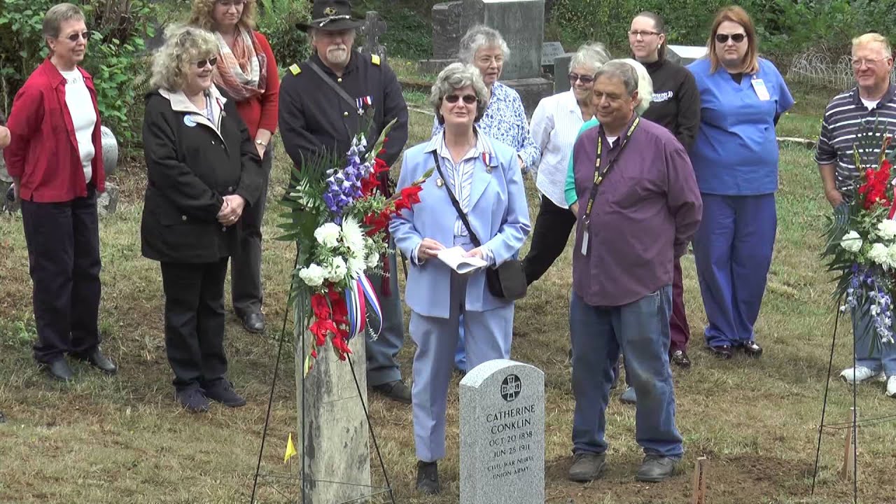 Commemoration of Civil War Nurse Catherine Conklin and Sarah Jane ...
