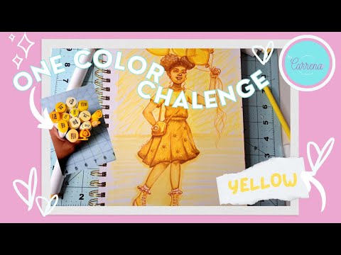 One Color Challenge | Yellow 🍋 - YouTube