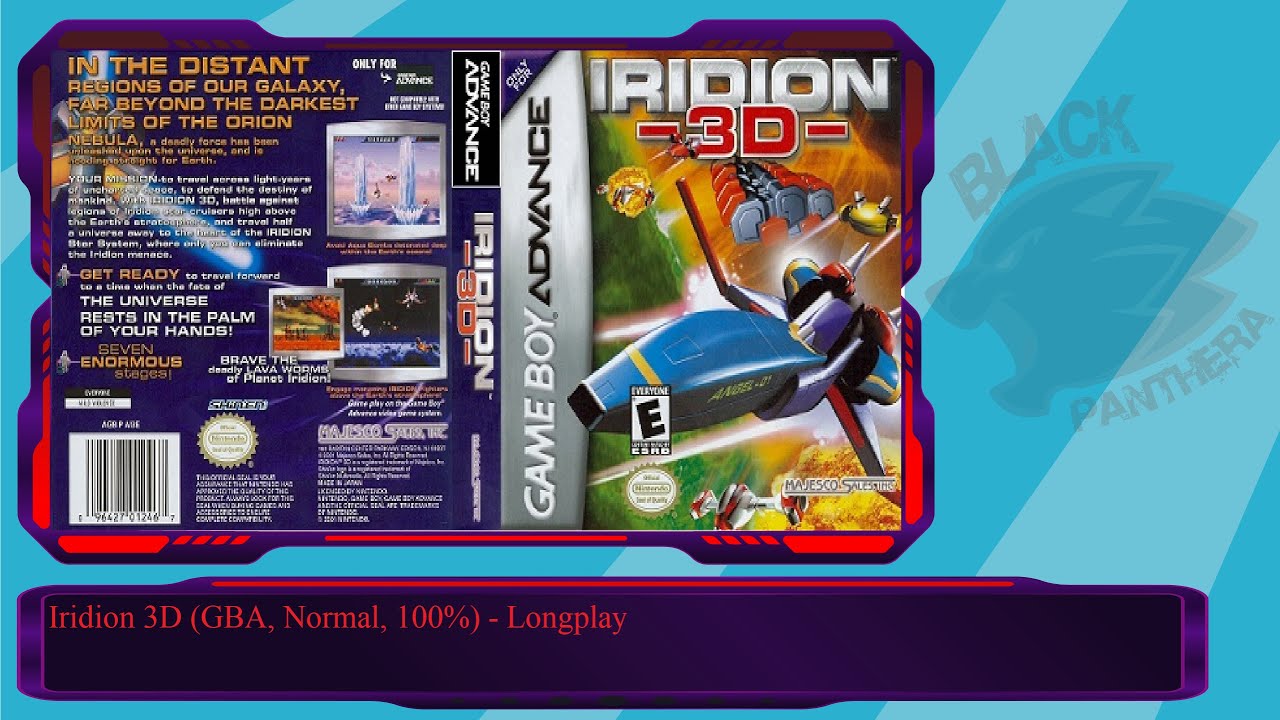 Iridion 3D (GBA, Normal, 100%) - Longplay - YouTube