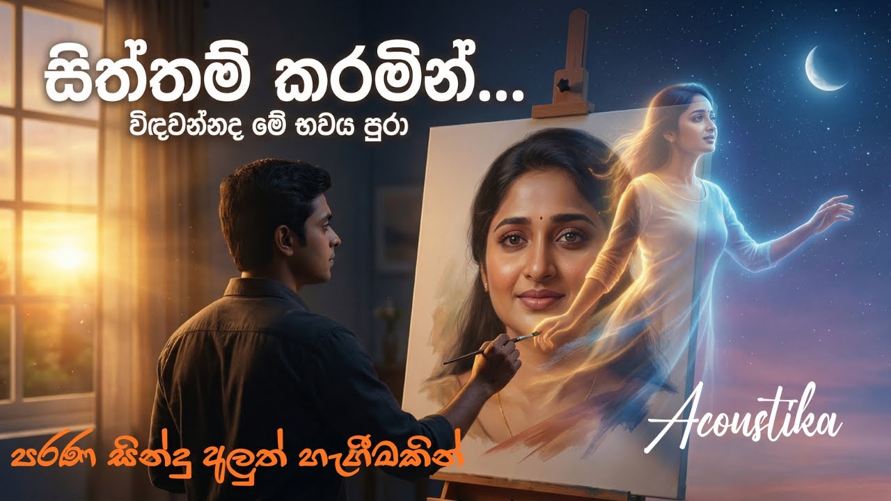 Siththam karamin සිත්තම් කරමින් මනසේ ඔබෙ රුව|Remake Acoustica Lk#Dayan ...