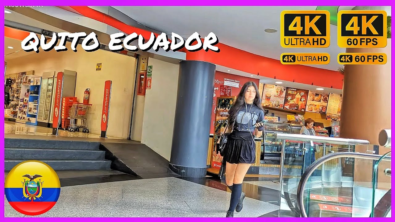 Centro Comercial Iñaquito / Quito / Walk Tour 4K UHD 2023 🇪🇨 - YouTube