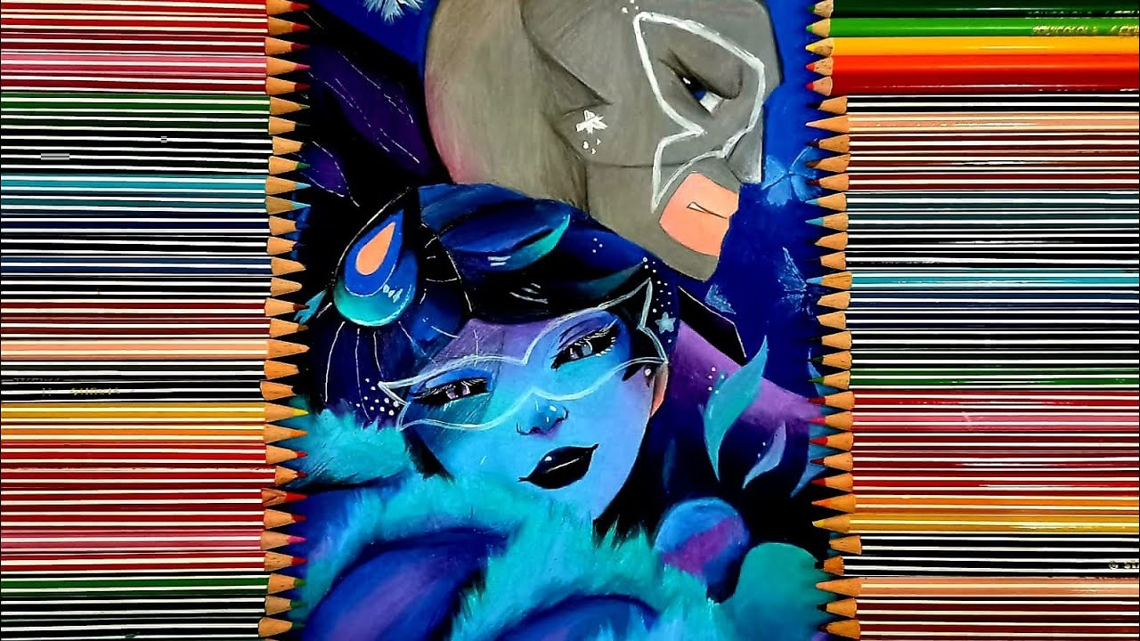 Drawing Hawkmoth and Mayura | Miraculous Ladybug - YouTube