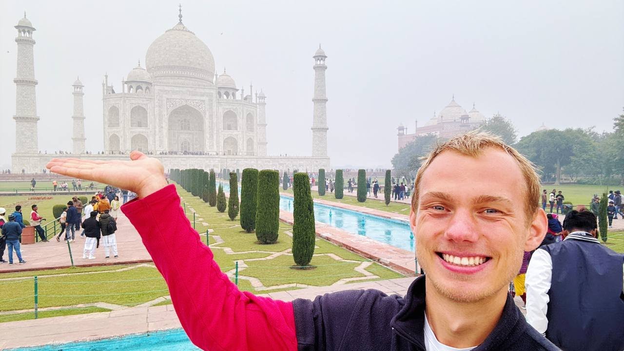 Taj Mahal, Agra, India. [4K] - YouTube