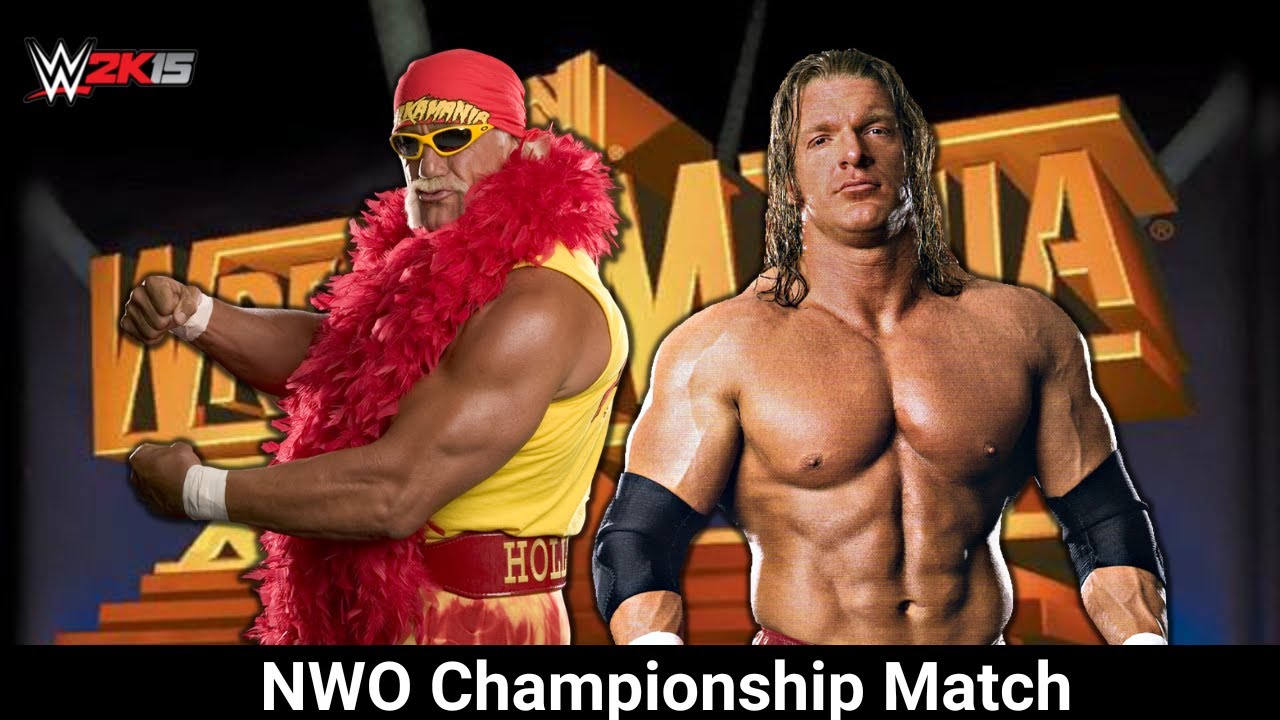 Hulk Hogan Vs Triple H - NWO World Heavyweight Championship Match | WWE ...