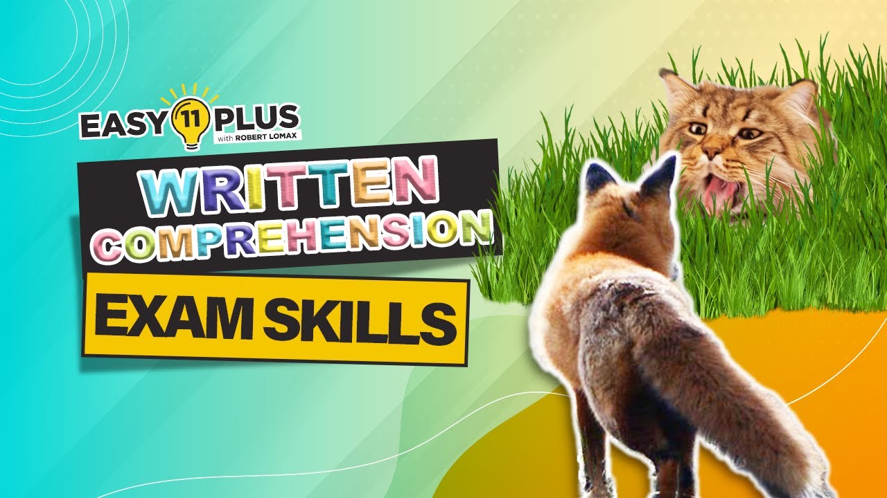 11 Plus English | Written Comprehension - Challenging | Easy 11 Plus ...