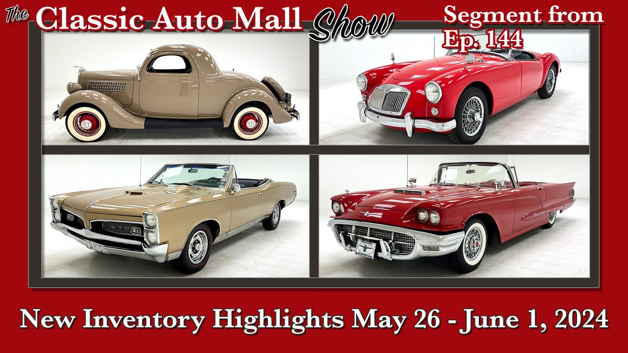 New Inventory Highlights for May 26 - June 1, 2024 at Classic Auto Mall ...