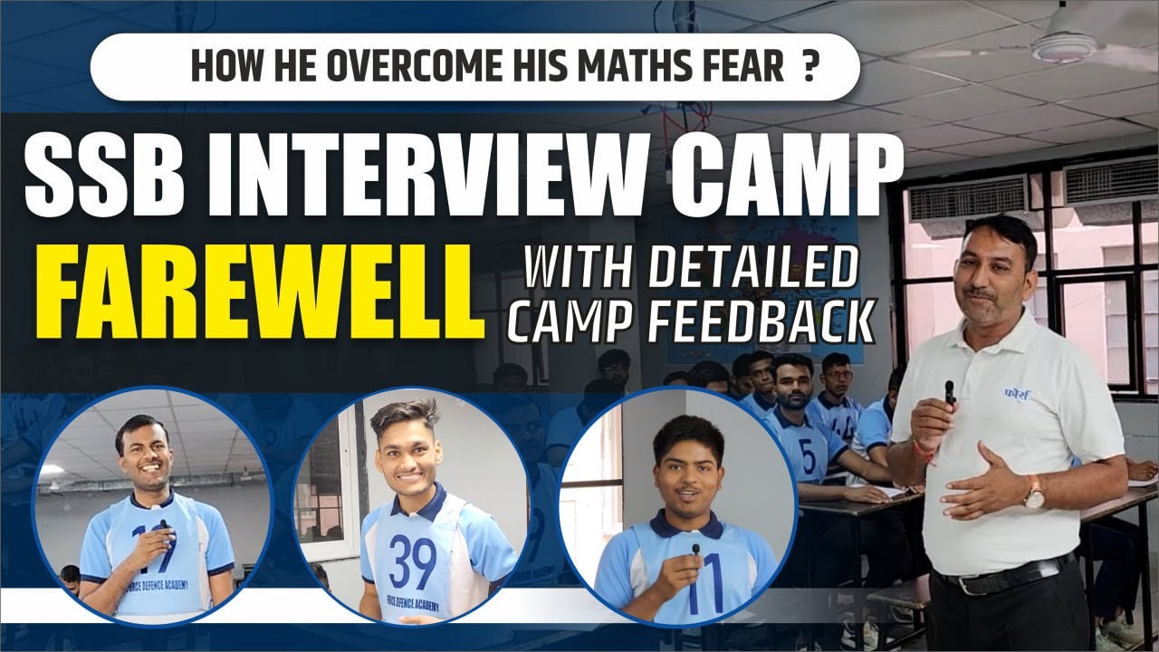 SSB CAMP FEEDBACK || LAST DAY OF SSB CAMP || FORCE SSB CAMP - YouTube