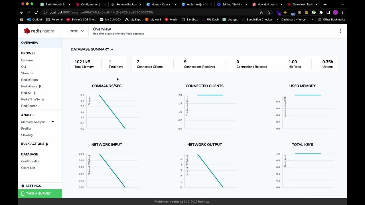 Redis-Insight dashboard - YouTube