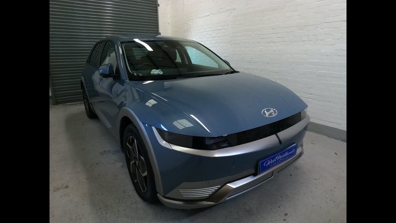 Hyundai Ioniq 5 New Car Detail - Machine polish - Gtechniq 5 Year ...