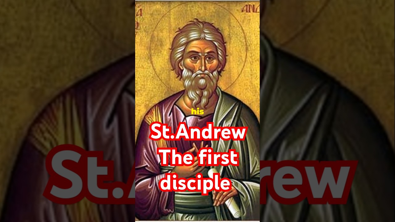 The first disciple St.Andrew #youtubeshorts #history #saint - YouTube