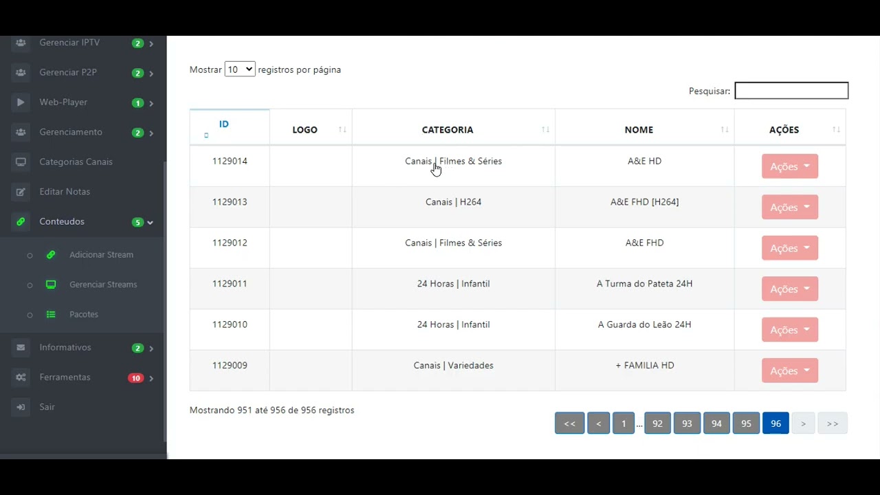 Script Painel IPTV Xtream Server 8.0 Plus (Nova Versão) - YouTube