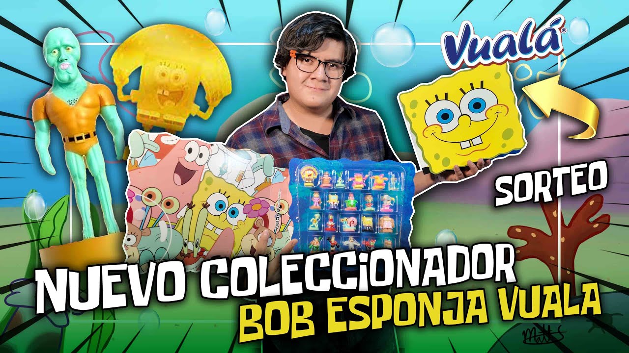CONSEGUÍ EL NUEVO COLECCIONADOR DE BOB ESPONJA DE VUALA 😱 ¿UNA ...