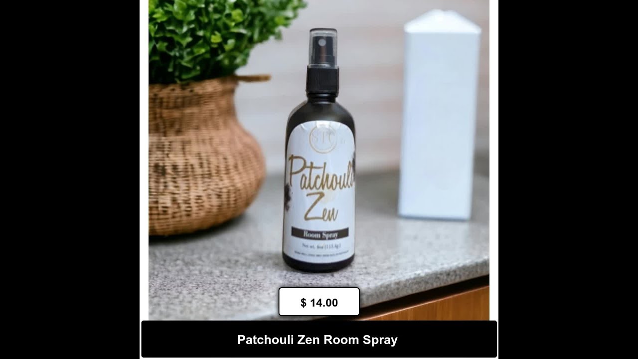 Patchouli Zen Room Spray - YouTube