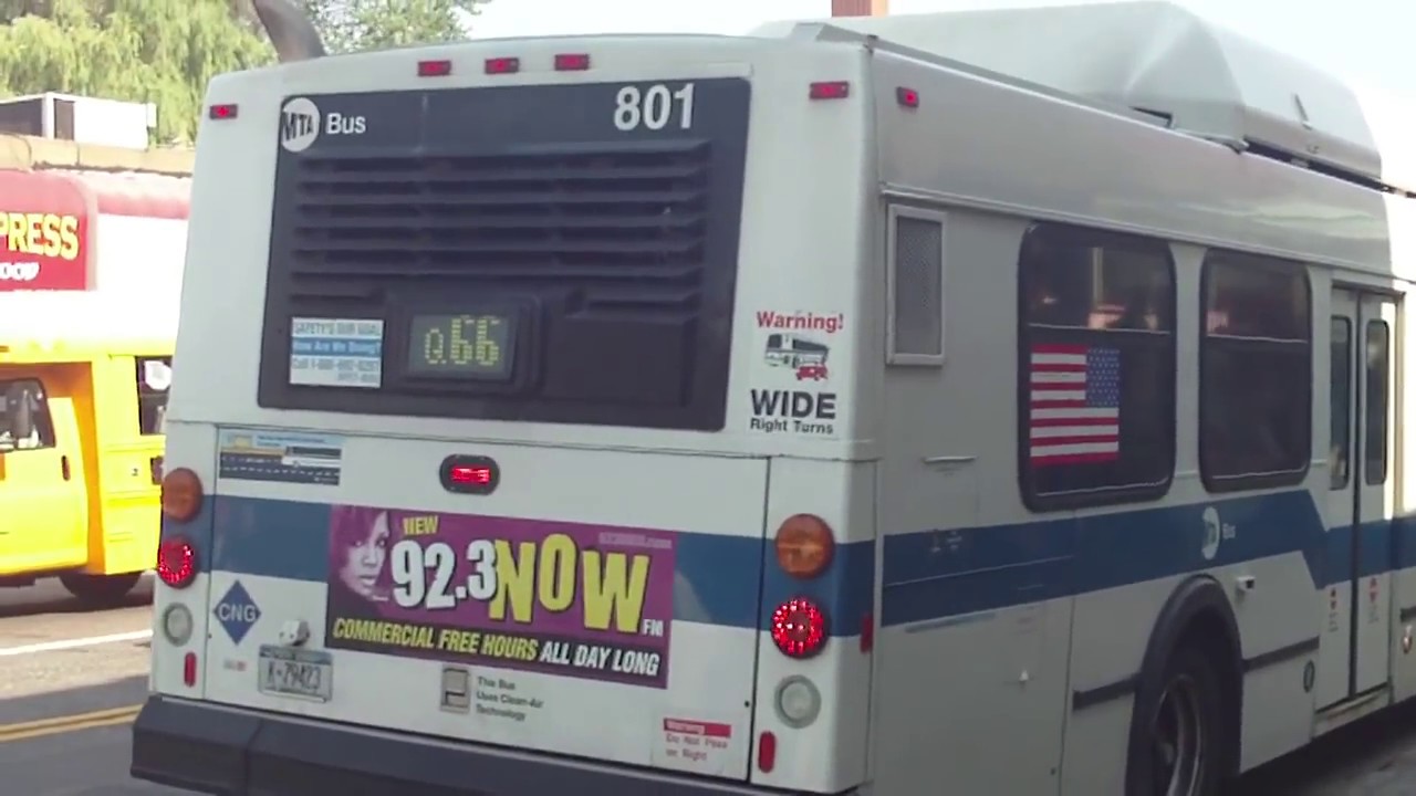 MTA Bus: New Flyer C40LF CNG 801 Q65 Limited Bus@Parsons/Hillside ...