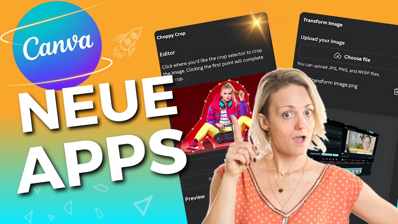 Geniale neue Bildbearbeitungs-Apps in Canva: So nutzt du Choppy Crop ...
