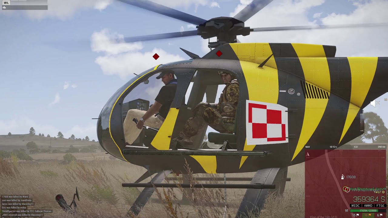 Air Lift Method = Guaranteed Survival (ArmA 3 KOTH) - YouTube