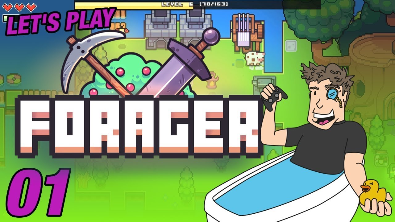 GETTING STARTED! | Let’s Play Forager - Gameplay: Part 01 - YouTube