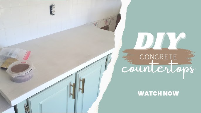 Diy Faux Concrete Countertops