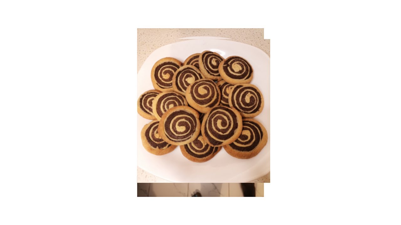 How to Make Chocolate Swirl Cookies - 5 Easy Steps - YouTube