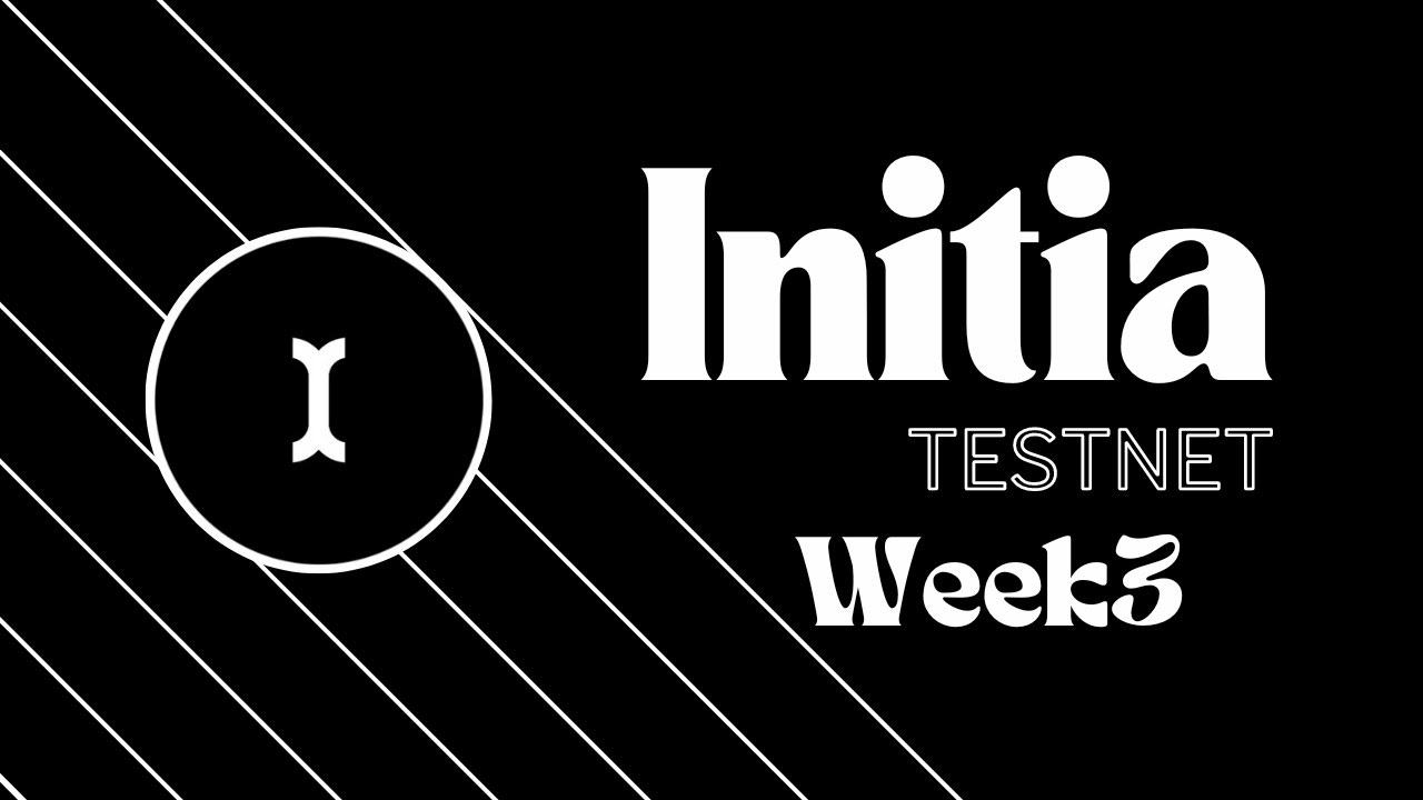 Initia Week 3 – тестнет на 500$ - YouTube