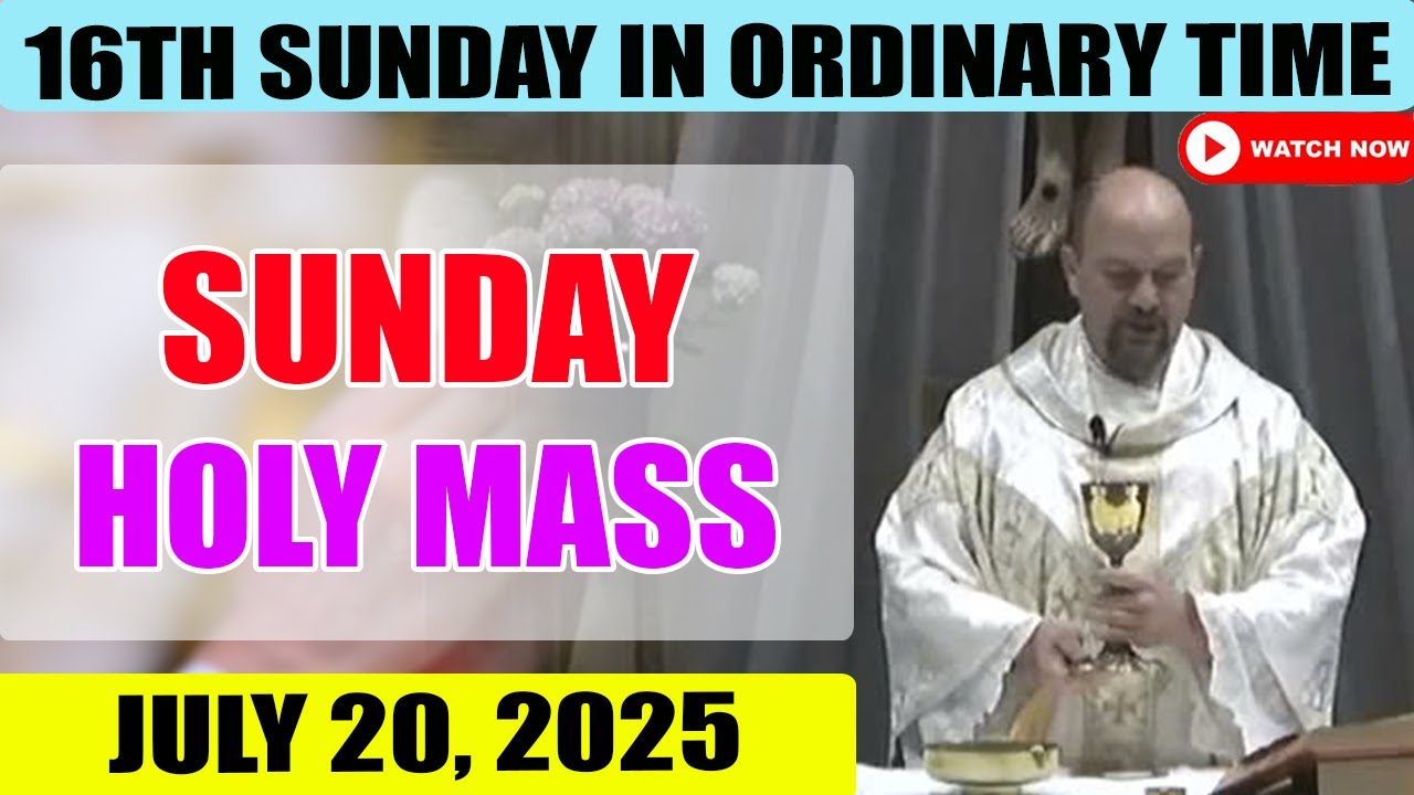 Catholic Mass Today | Daily TV Mass, Sunday July 20, 2025