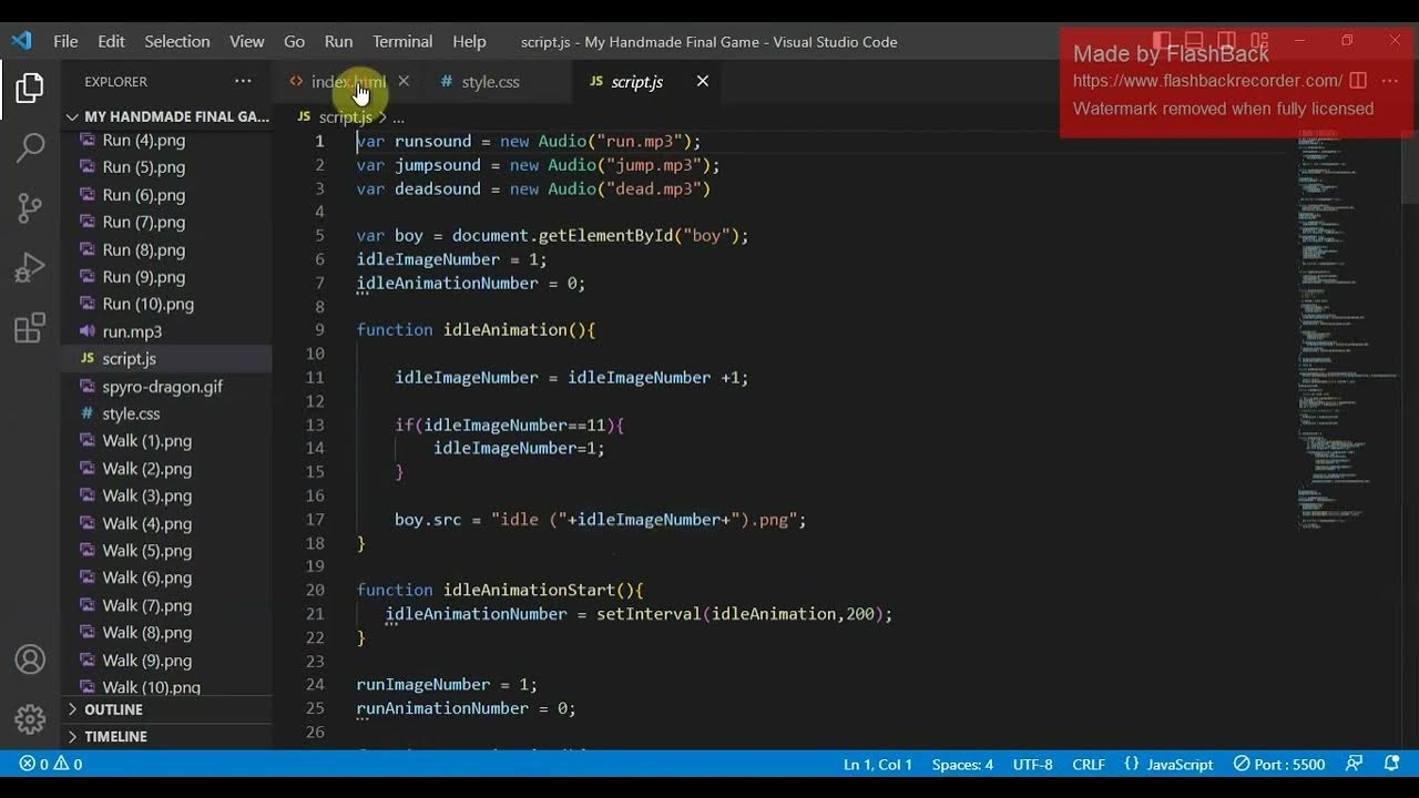 Javascript 2d Game Development Web Programming Java Institute For Advanced Technology Youtube