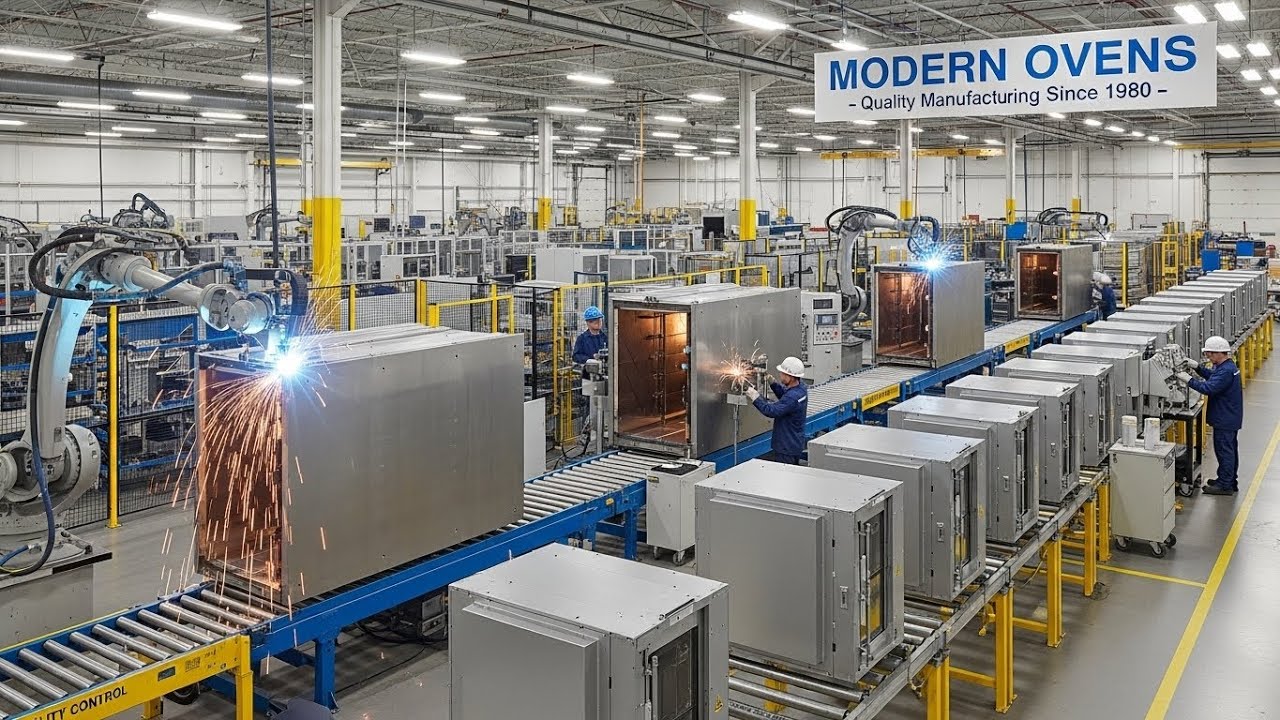 Inside the Oven Factory – How Modern Ovens Are Made | Industrial Oven ...