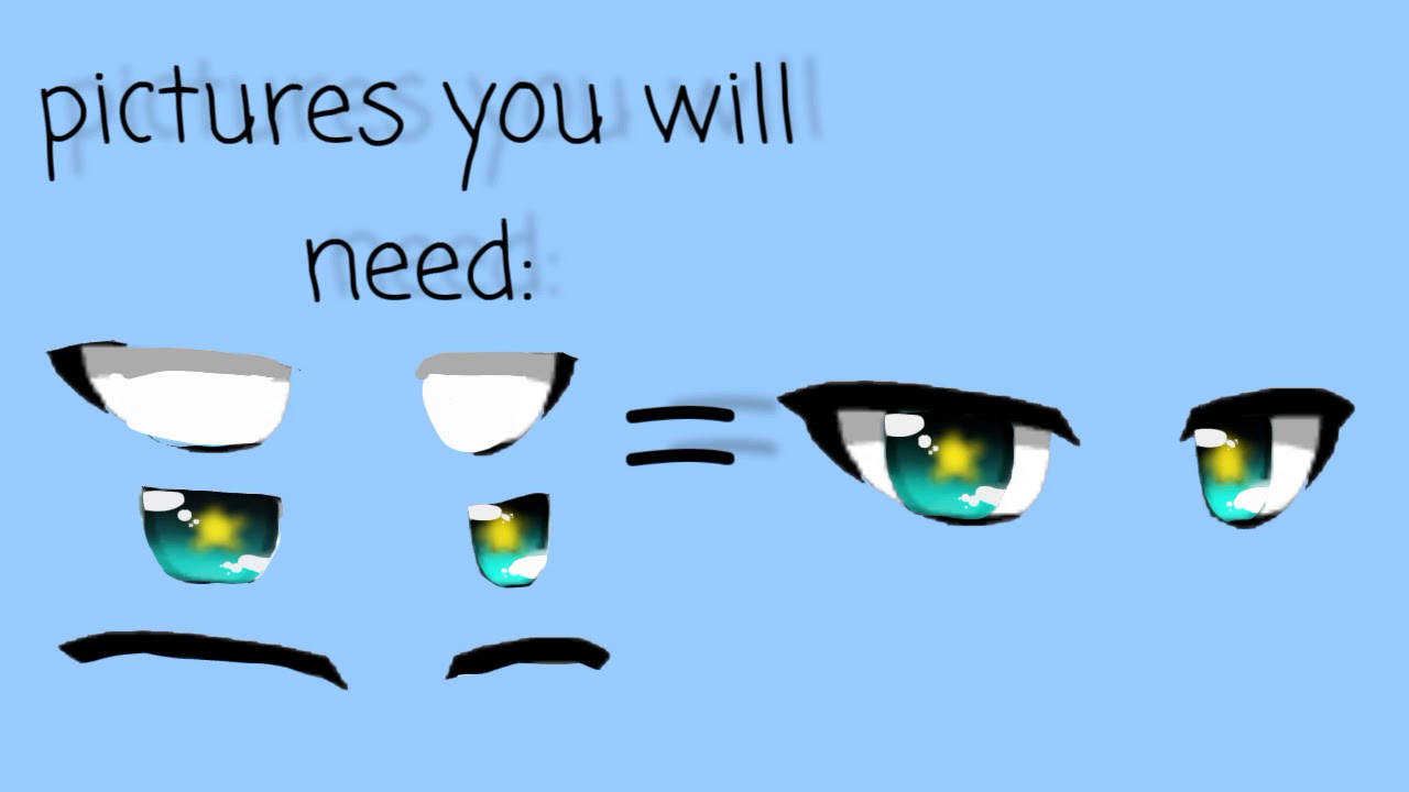 Tutorial #2 how to open and close eyes (cute cut ) - YouTube
