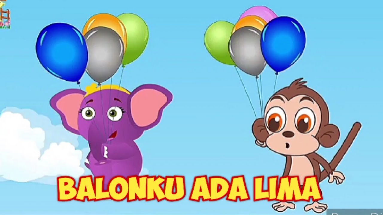 BALONKU ADA LIMA - LAGU ANAK INDONESIA POPULER - YouTube