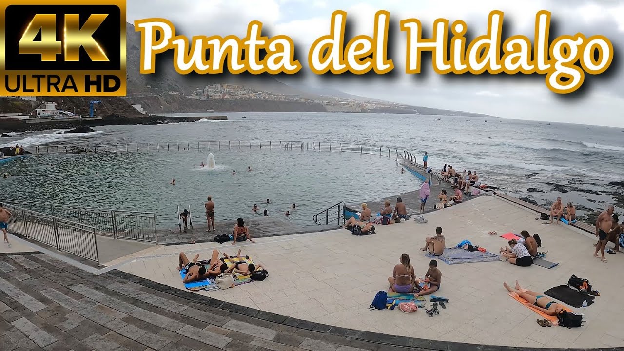 TENERIFE | Natural Pool Punta del Hidalgo [Incredible Place!] 🤗 Aug ...