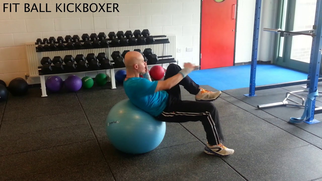 Fit Ball Kickboxer - YouTube