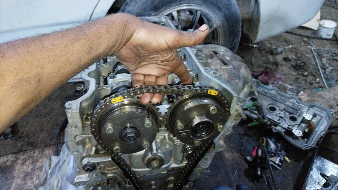 Timing engine 2AR camry 2015 - YouTube