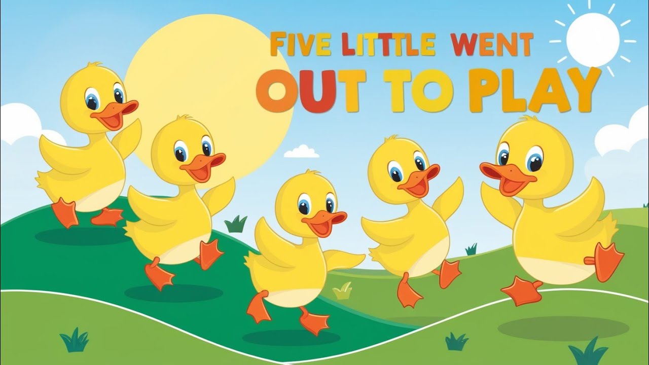 Five Little Ducks - Quack Quack Quack! 🦆🐥 Nursery Rhymes & Kids Songs ...
