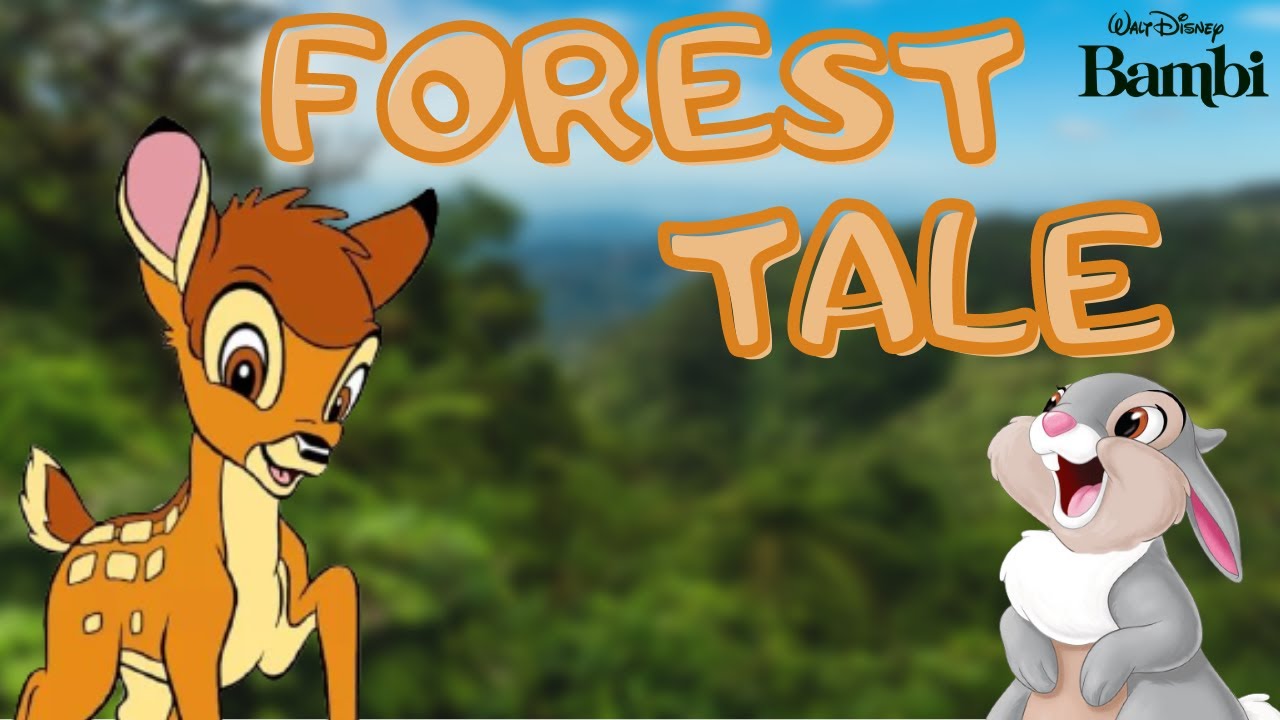 Bambi Walking Through The Forest! Walt Disney, Bambi - YouTube