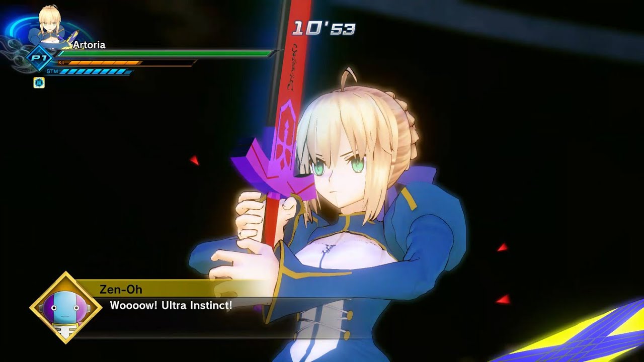 Dragon Ball Xenoverse 2 Mod - Artoria Updated - YouTube