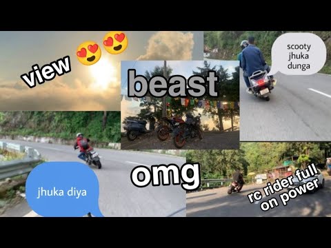 hyper ride || leean game || hathi paw|| Mussoorie|| - YouTube