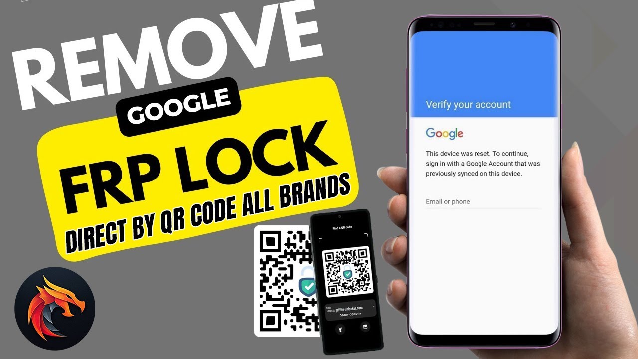 New Method Remove FRP Direct Using QR Code By Griffin-Unlocker | All ...