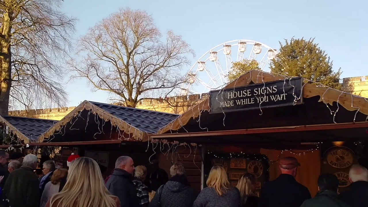 Lincoln Christmas Market 2016 - YouTube