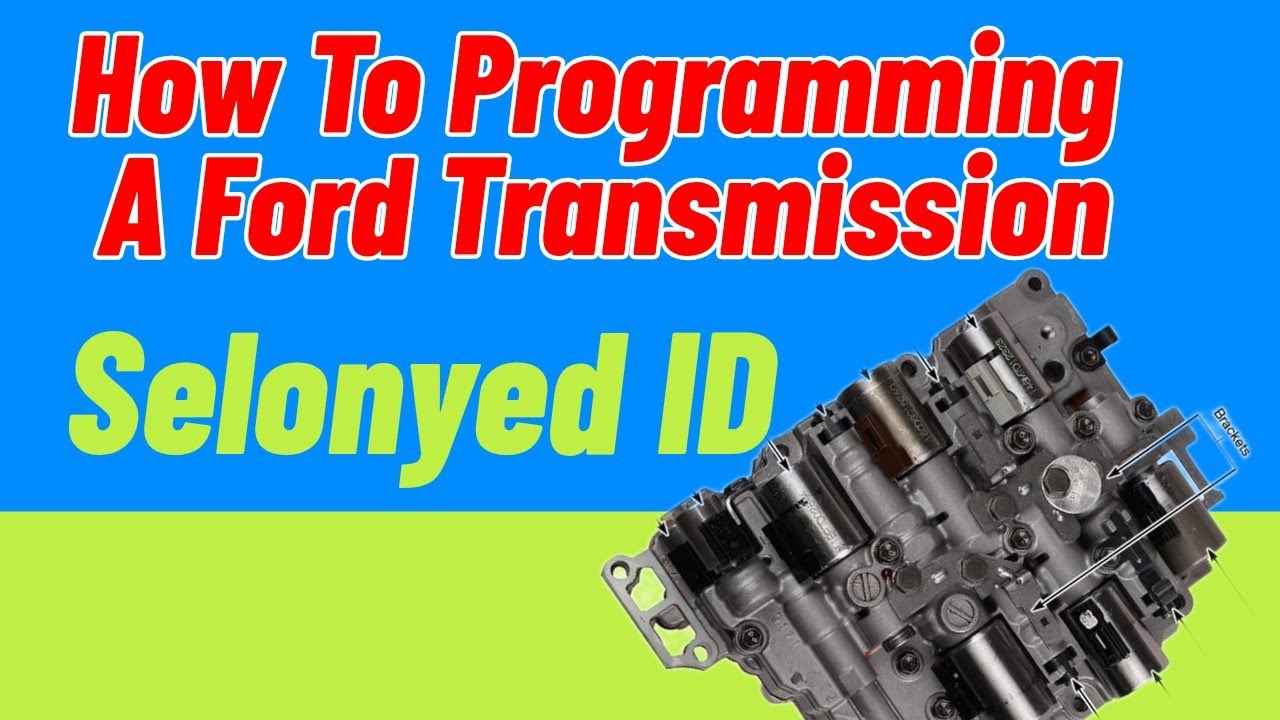 How To Programming A Ford Transmission Selonyed ID - YouTube