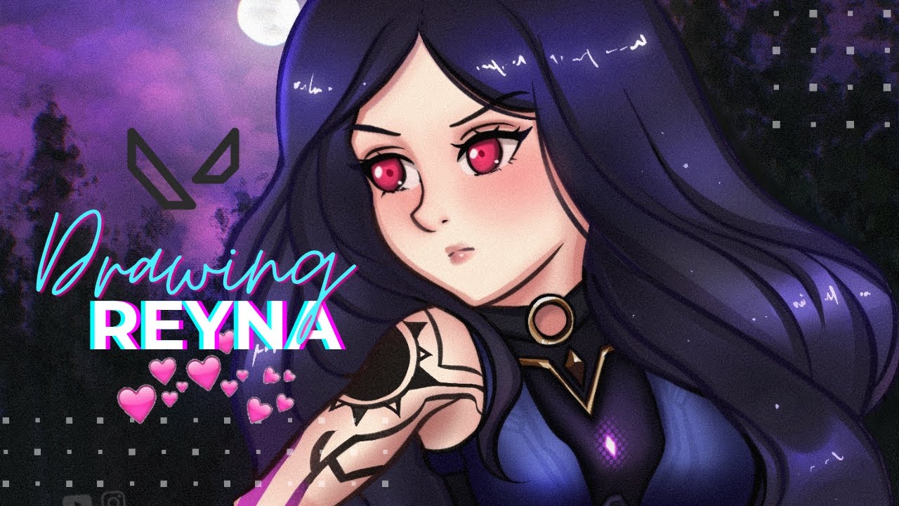 Drawing Reyna | Valorant Agent | Vipz Art - YouTube