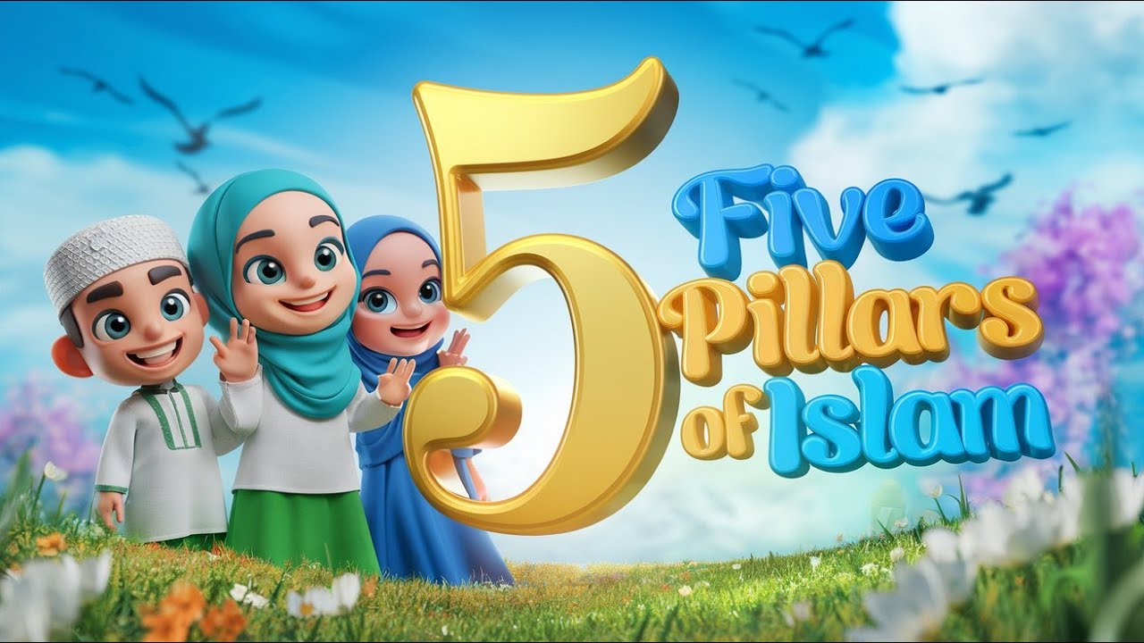 5 Pillars of Islam | Moral Kids Video | Islamic Kids Story | Kids 3d ...