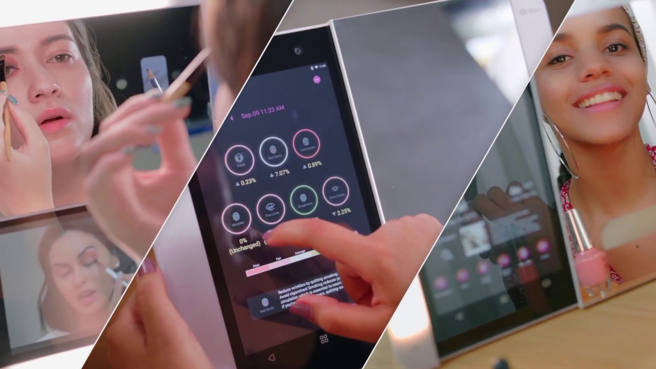 HiMirror Slide - Slide into smart beauty - YouTube