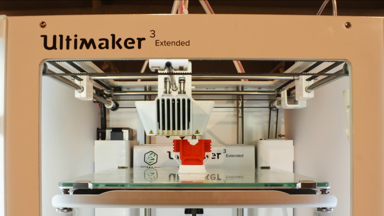 【3dmart】3dprinting Santa Claus ultimaker robot with 2 colors - YouTube