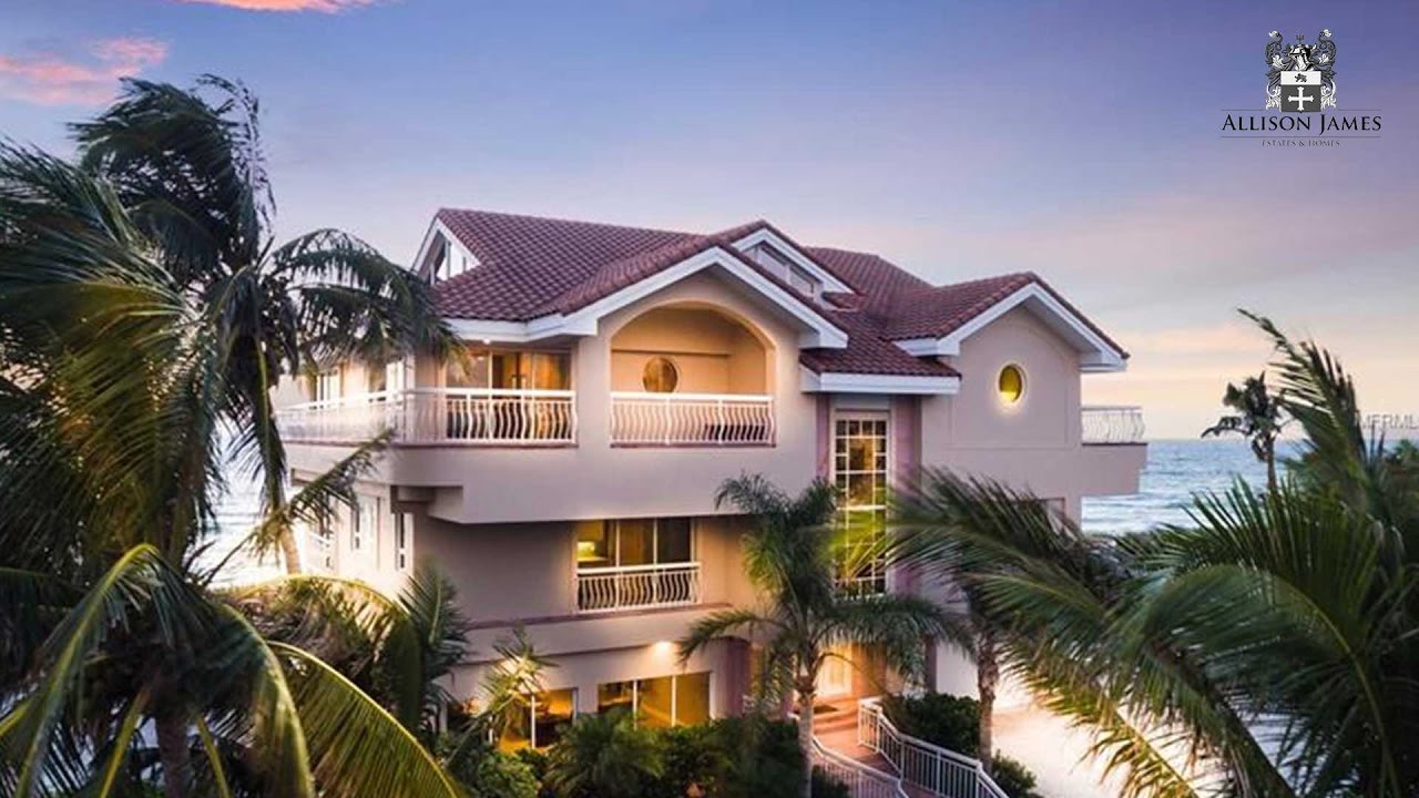 Siesta Key Beachfront Luxury Home | Preferred Shore - YouTube
