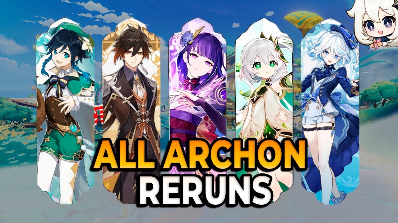 ALL ARCHON RERUNS PREDICTIONS IN NEXT UPDATES - Genshin Impact - YouTube