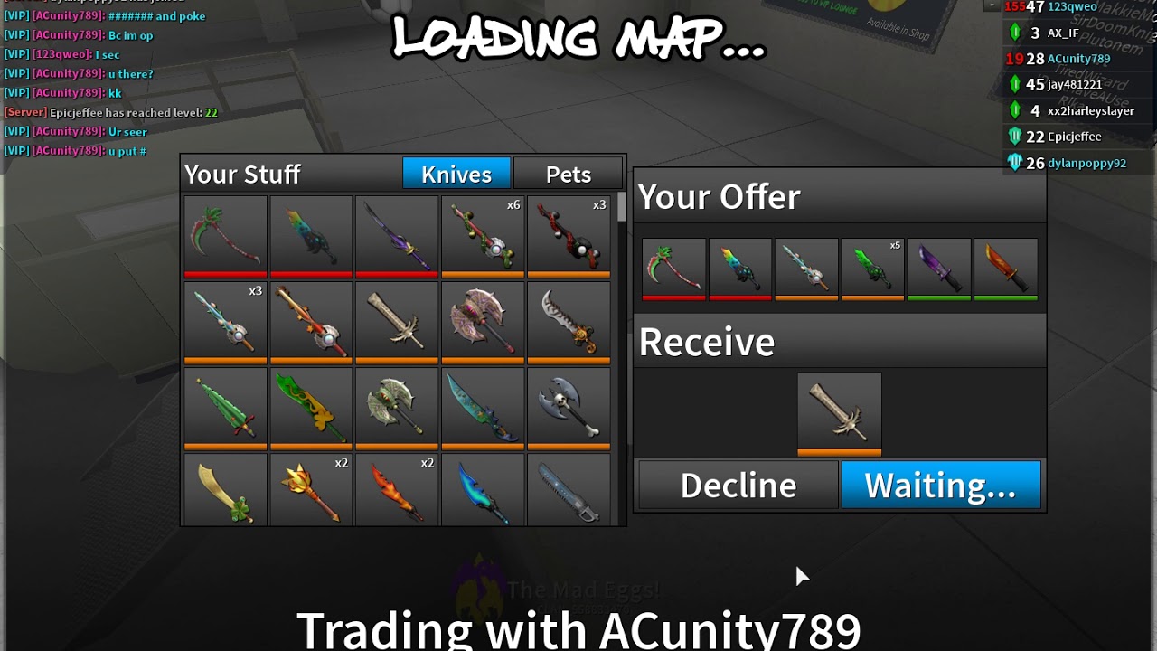 Trading for Skeleton King! |Roblox Assassin! - YouTube