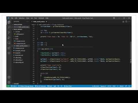 FreeRTOS On ESP32 Lesson 21: Software Timer 03 - YouTube