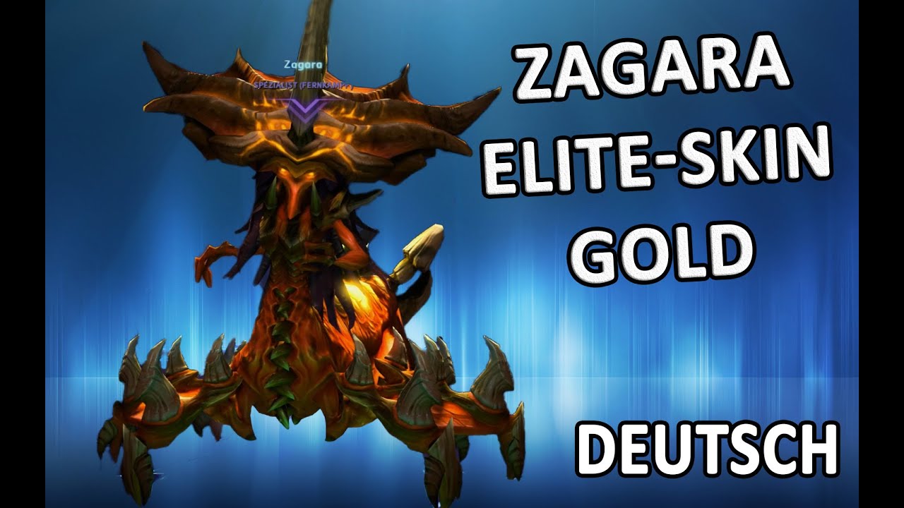Zagara Elite Gold Skin - Heroes of the Storm German - Chaos in der ...