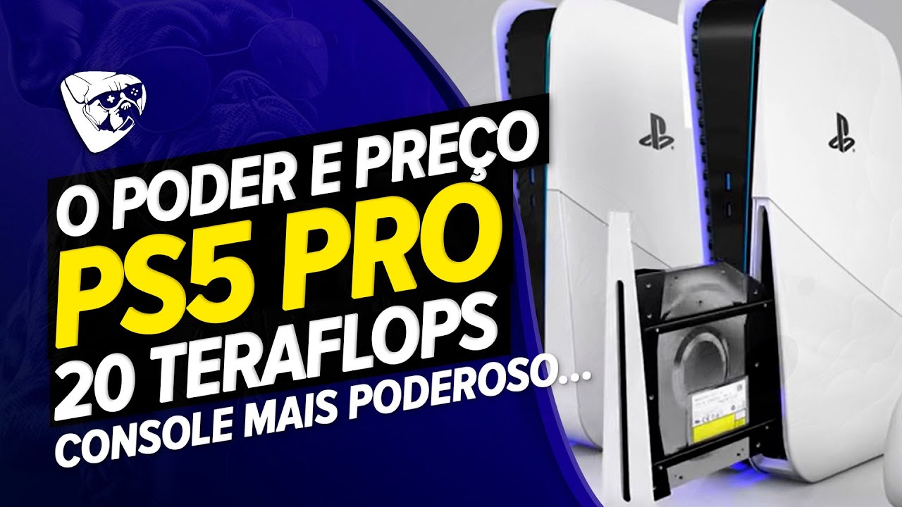 Qual O PODER e PREÇO Do PS5 PRO! 20 TERAFLOPS, Vai CUSTAR Quanto No ...