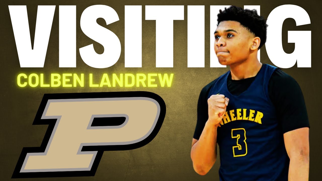 Colben Landrew Recruit Update - Official Visit Is Set With Purdue! - YouTube